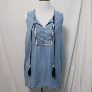 Max Jeans | Tops | Max Jeans Sleeveless Top | Poshmark